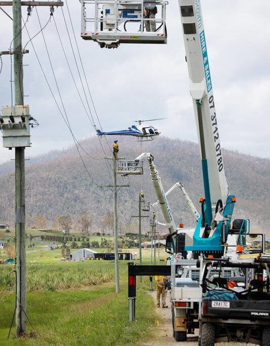 Disaster Relief | Aerial platform | Queensland