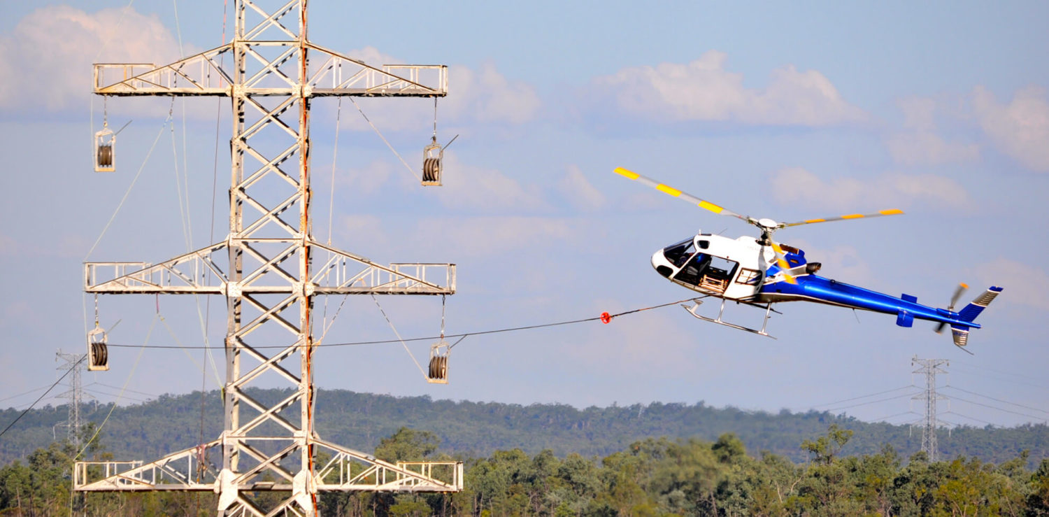 Cable Stringing 4 | Meridian Helicopters | Aerial Platform | Precision ...